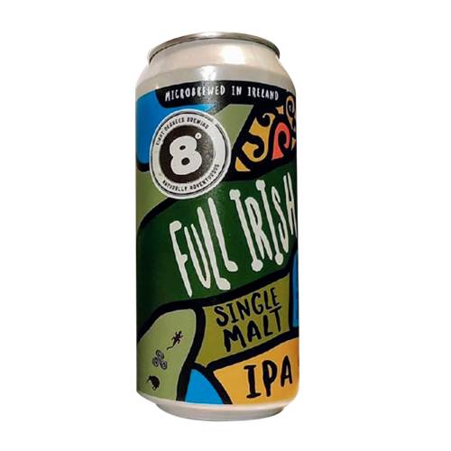 THE FULL IRISH IPA EIGHT DEGREES LATTINA 44 cl - Beermania.it - Vendita ...